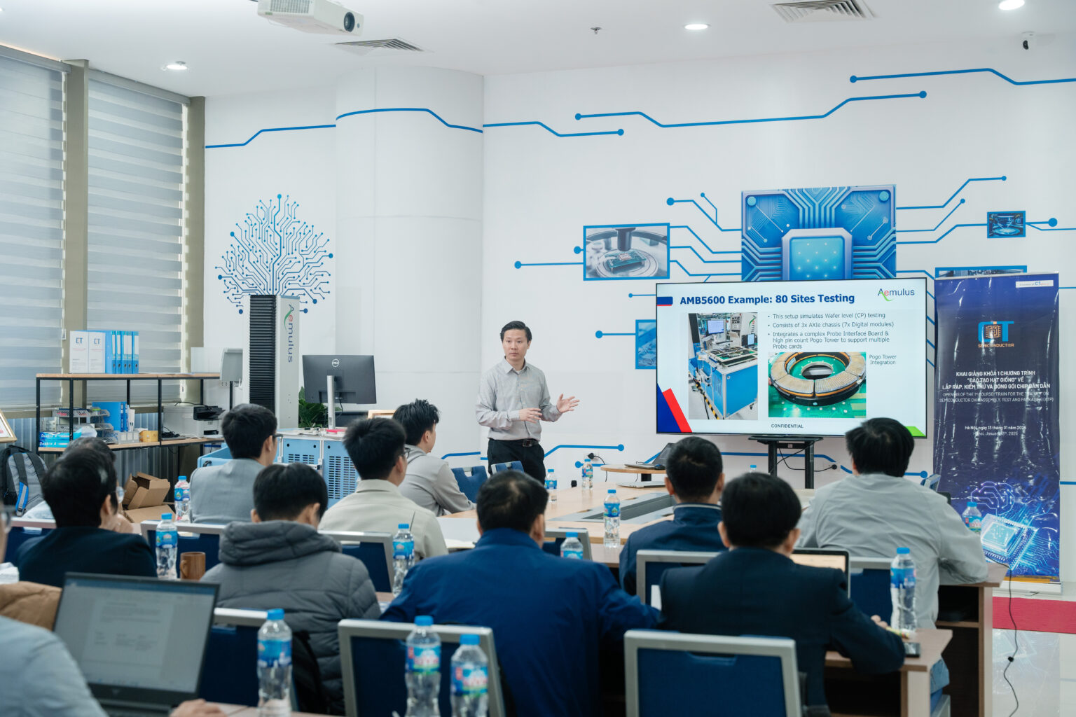 CT SEMICONDUCTOR COMPLETES THE FIRST "SEED TRAINING" COURSE ON ATP ...